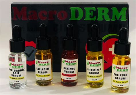 Macro Derm Serum Set Macro Derm® Sağlık Ve Kozmetik Ürünleri