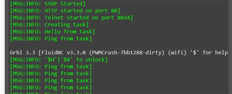No Grbl Notifyf Grbl Msg Sendf Messages During The Task XTaskCreatePinnedToCore Issue