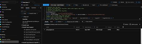 How To Determine Which Azure Firewall Rule Processed A Particular
