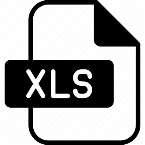 Xls Document File And Folder Format File Data Database Icon