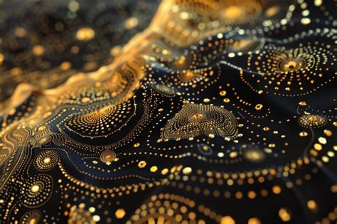 Premium Photo Quantum Ai Particles Forming Intricate Patterns In