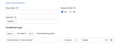 Create Conditional Logic With Infinite Options Shoppad Knowledge Base