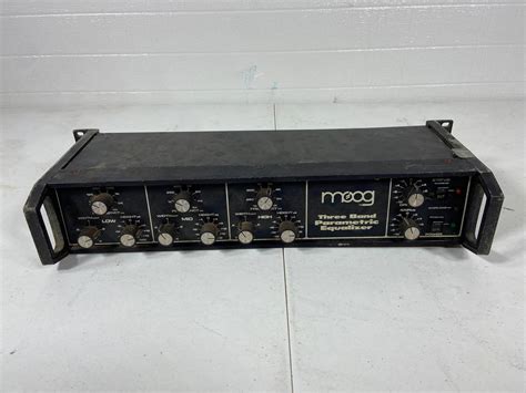 Moog Three Band Parametric Equalizer Auction