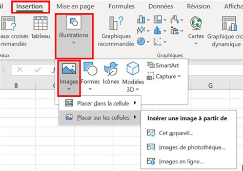 Comment Insérer Une Image Dans Une Cellule Excel Ionos