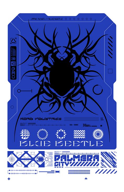 Blue Beetle Movie Style Guide On Behance Blue Beetle Movie Style Guide On Behance