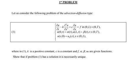 Solved St PROBLEM Let Us Consider The Following Problem Of Chegg