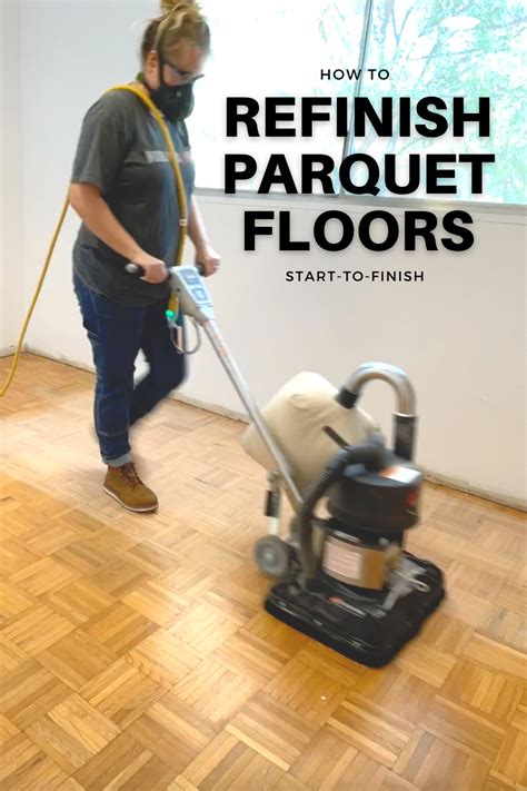 Refinishing Parquet Floors Start To Finish — The Awesome Orange