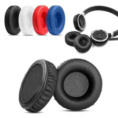 이어패드 헤드폰 헤드셋 이어패드 교체형 스펀지 커버 덮개 이어팁 헤드폰패드 티몬
