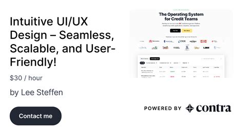 Intuitive Uiux Design Seamless Scalable And User Friendly By Lee