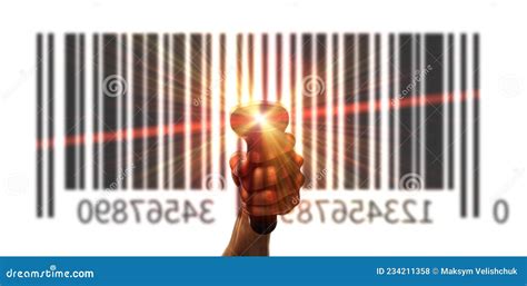 Bar Code Retail Label Barcode Scan Reader Laser Scanner For Warehouse