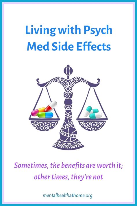 Living With Psych Med Side Effects Mental Health Home