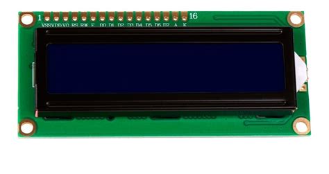 Display Lcd Pantalla 16x2 1602a Fondo Azul Arduino Pic Mercadolibre