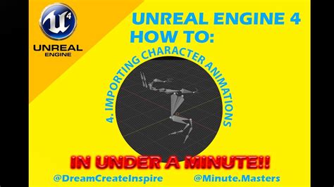 4 Importing Character Animations Ue4 Rpg Howto Youtube