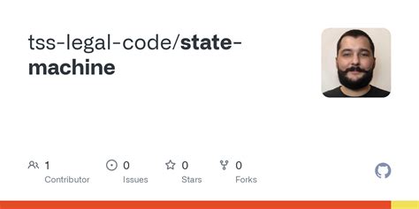 GitHub Tss Legal Code State Machine