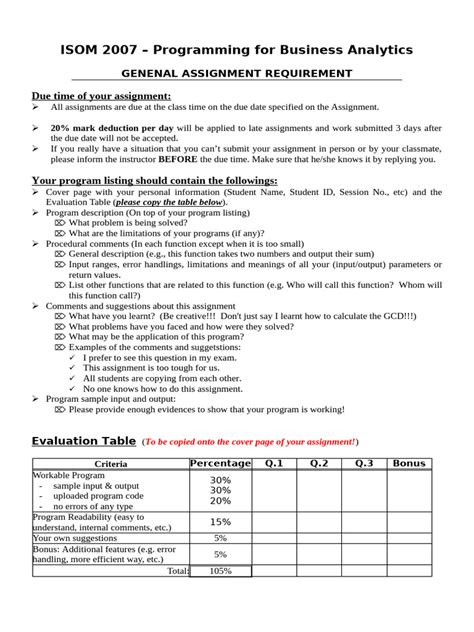 Assign Requirement Pdf Parameter Computer Programming Computing