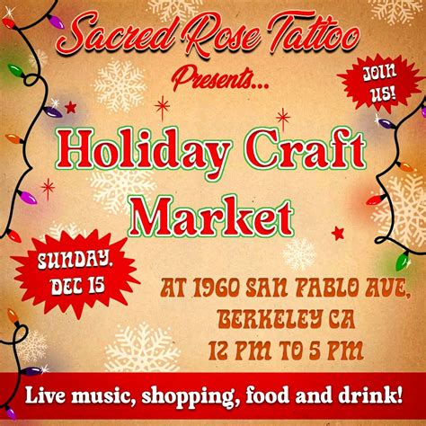 Dec 15 Holiday Art And Craft Market Berkeley Ca Patch