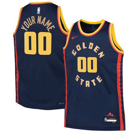 Golden State Warriors Nike City Edition Swingman Jersey 2024 Custom