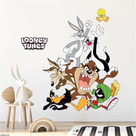 Looney Tunes Wall Sticker Group Pyramid Wall Decal Art Decal Wall