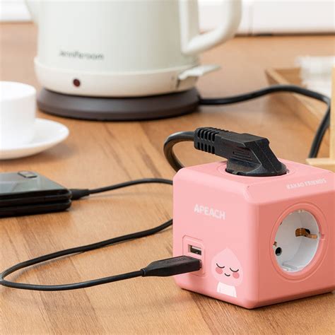 카카오 프렌즈 큐브 Usb 멀티탭 파워존 대한민국 No 1 멀티탭 제조 유통 전문 기업