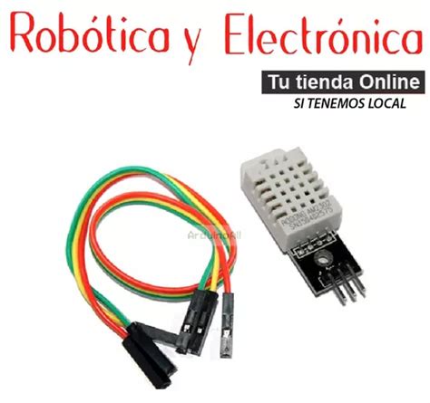 Sensor De Temperatura Y Humedad Dht22 Cable Arduino En Venta En Quito