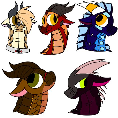 Drawing A Bunch Of My Wof Ocs [art By Me] R Wingsoffire