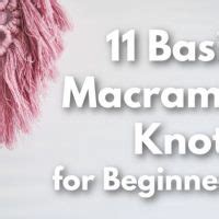 Macrame Tutorials And Inspiration Marching North