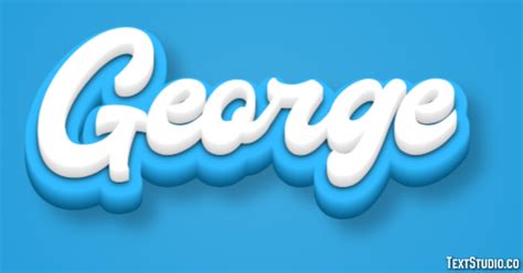 Logotipo Do Nome George