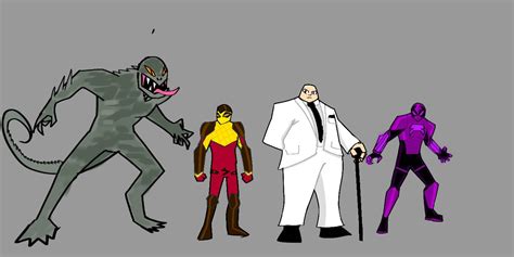 Spider Man Villains Concepts By Zapzap4 On Deviantart