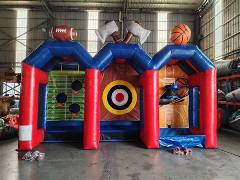 3 In 1 Sports Commercial Interactive Inflatable Game