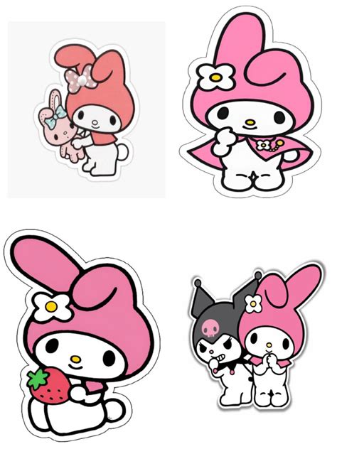 Sticker My Melody Pdf