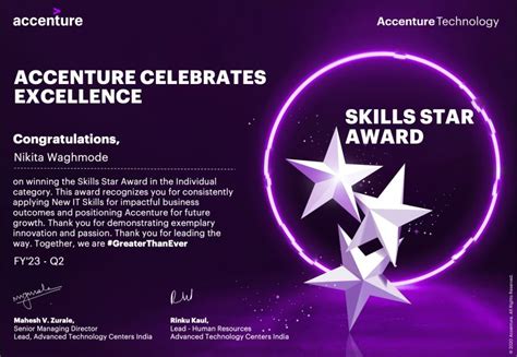 Nikita Waghmode On Linkedin Ace From Accenture 😊 26 Comments