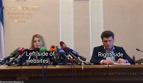Websites Be Like Programmerhumor Io