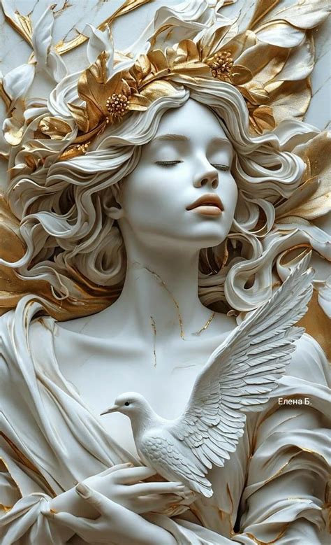 Девушка из мрамора в 2025 г Иллюстрации арт Художественные скульптуры Милые рисунки