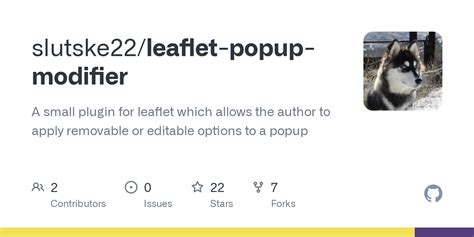 Github Slutske22leaflet Popup Modifier A Small Plugin For Leaflet Which Allows The Author To
