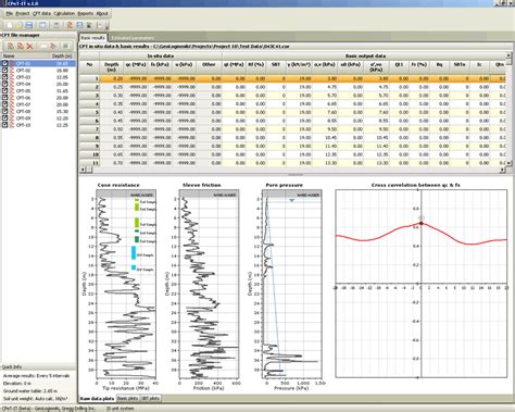 Cpet It V20 Cpt Interpretation Software Geotechnical Investigation Cpet It V20 Cpt Interpretation Software Geotechnical Investigation