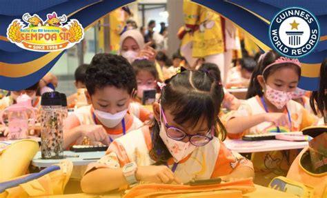 Sempoa SIP Indonesian Abacus Contest Bid For Guinness Record
