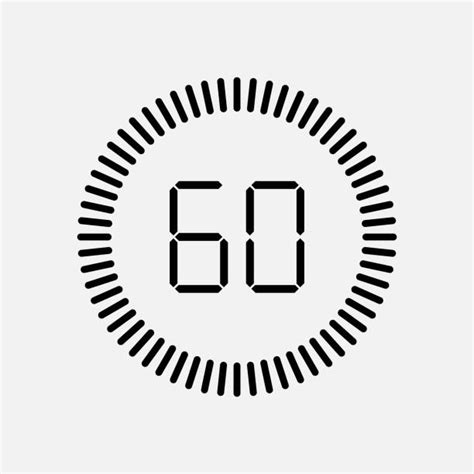 Timer 60 Seconds Illustrations Royalty Free Vector Graphics And Clip Art Istock
