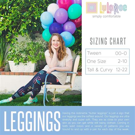 Lularoe Leggings Sizing Chart Size Chart For Tween One Size And Tall