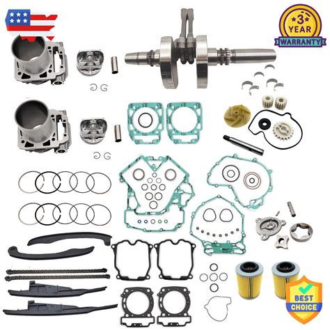 Can Am 800 Crankshaft Cylinder Gasket Engine Rebuild Kit Outlander Commander Us Ebay
