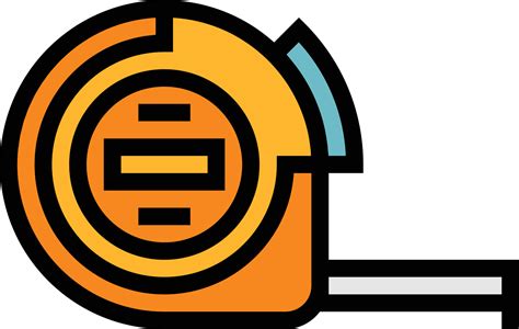Measuring Tape Tool Construction Filled Outline Icon 14236666 Vector Art At Vecteezy