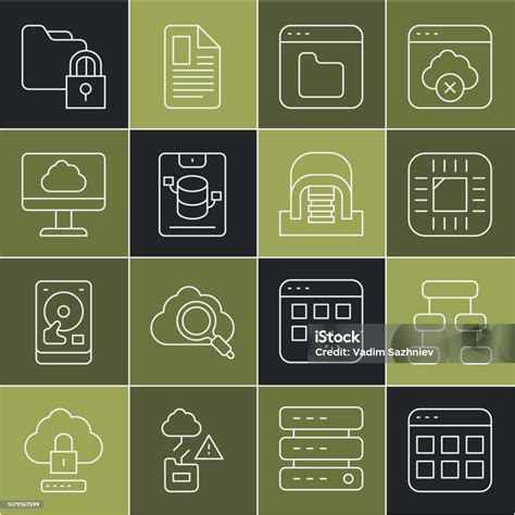 Set Line Browser Files Hierarchy Organogram Chart Processor With Cpu