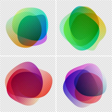 추상 액체 모양 유체 흐림 모양 Designbeffect 부드러운 전환 기하학적 선 점이 있는 격리된 그라데이션 파도 배너 로고 플라이어 프레젠테이션에 대한 벡터 그림