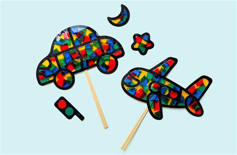 교통기관 셀로판지 썬캐쳐