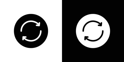 Synchronization Icon Flat Fill Set Collection 49666775 Vector Art At