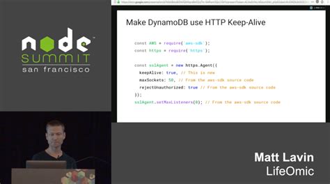 Lambda Optimization Tip Enable Keep Alive Theburningmonk