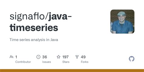 github signaflo java timeseries time series analysis in java