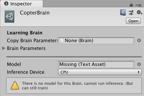 can not use trained brain · issue 1985 · unity technologies ml agents · github