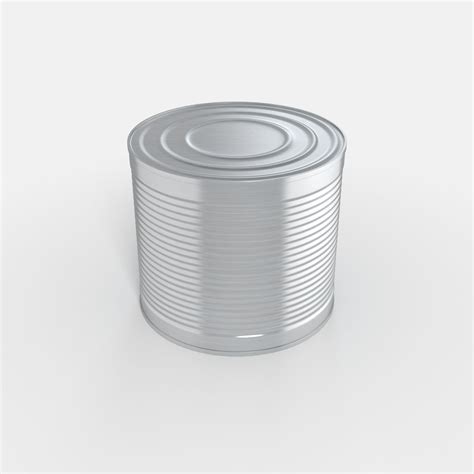 금속 주석 캔 3d 모델 20 Obj Stl Fbx Dae 3ds C4d Free3d