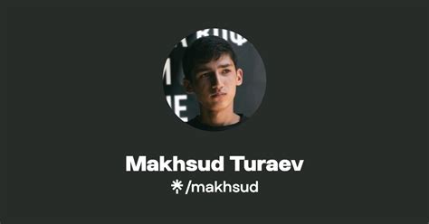 Makhsud Turaev Linktree