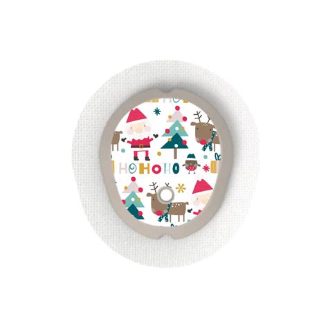 Dexcom G7 Dexcom One Sensor Sticker Santas Helpers 6 Pack Uk